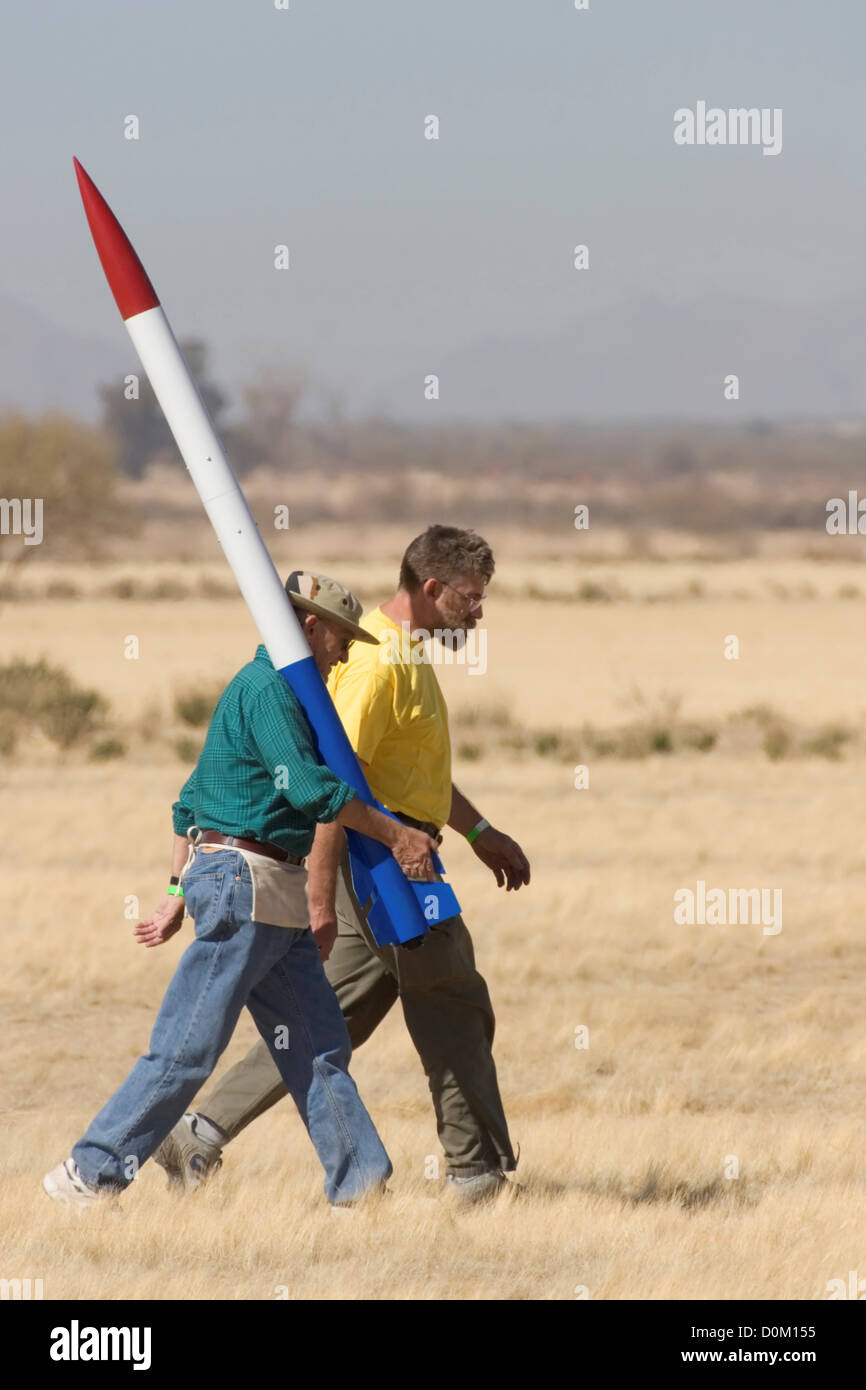 Carrying A Rocket to Launch Stock Photo - Alamy