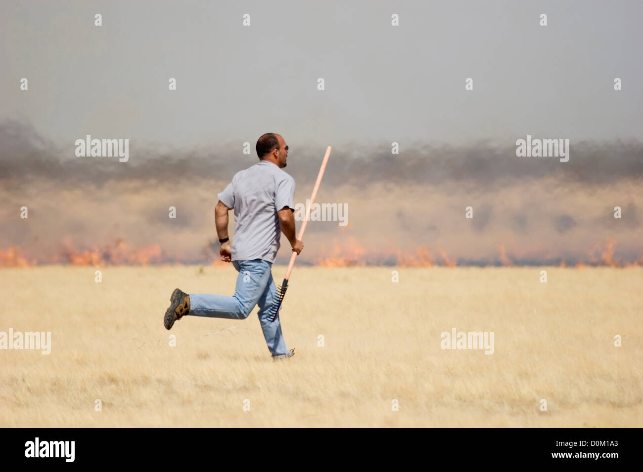 Running to Fight Fire from Launch Stock Photo - Alamy