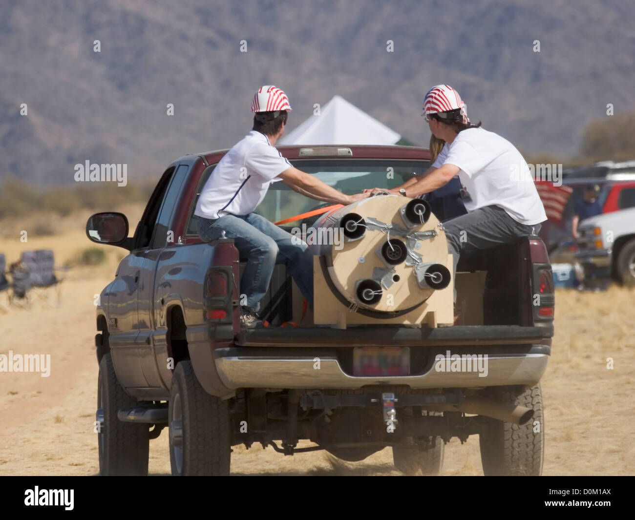 Bottom of Saturn V Model Rocket Stock Photo - Alamy