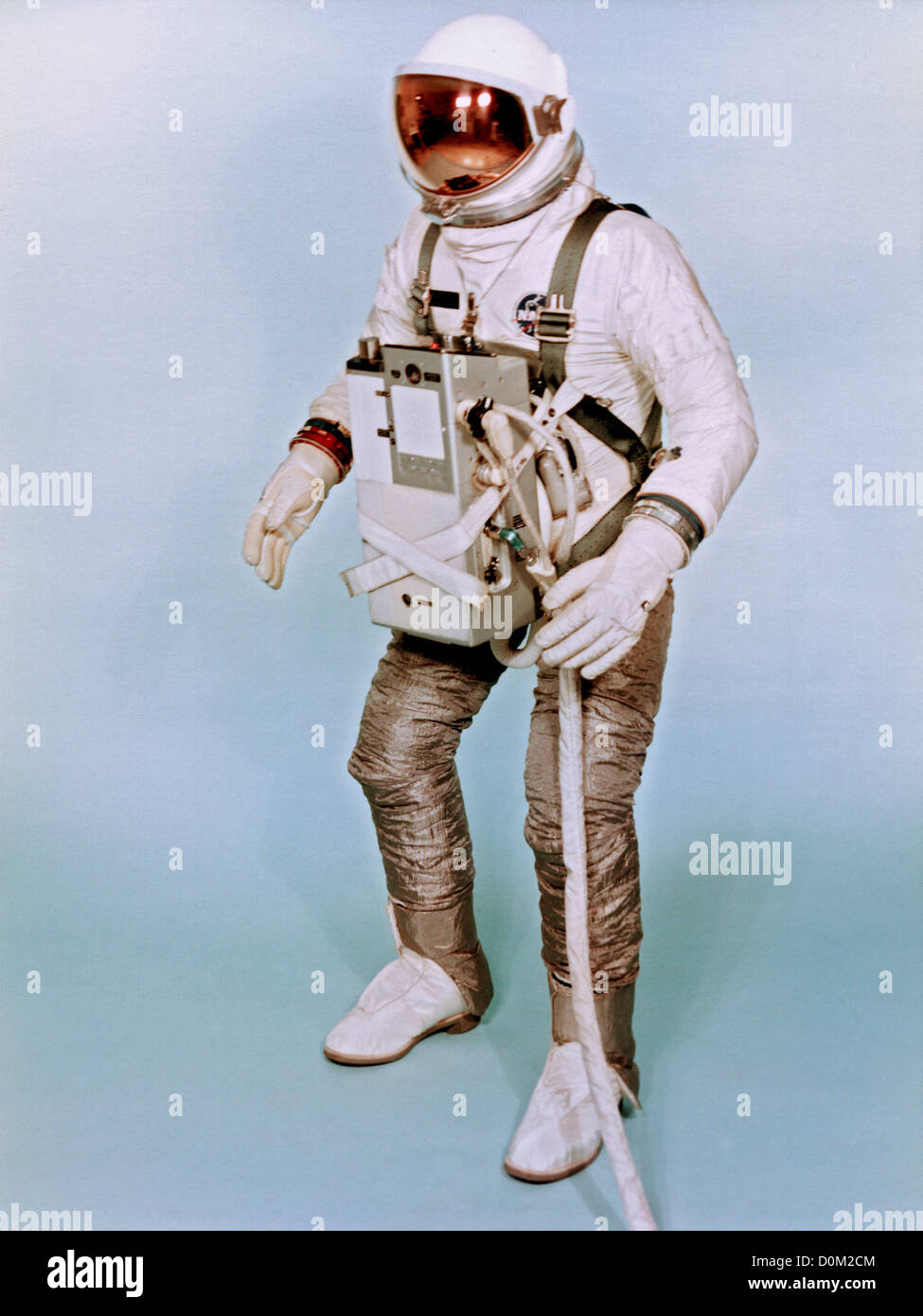 A early Apollo extravehicular activity (EVA) prototype suit with ...