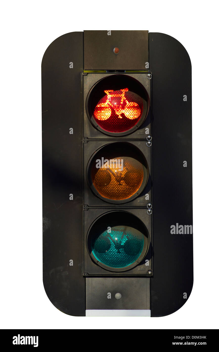 Traffic lights cycle lane hi-res stock photography and images - Alamy