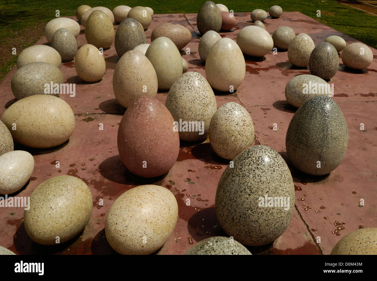 Egg sculpture birth maria kyprianou hi-res stock photography and images ...