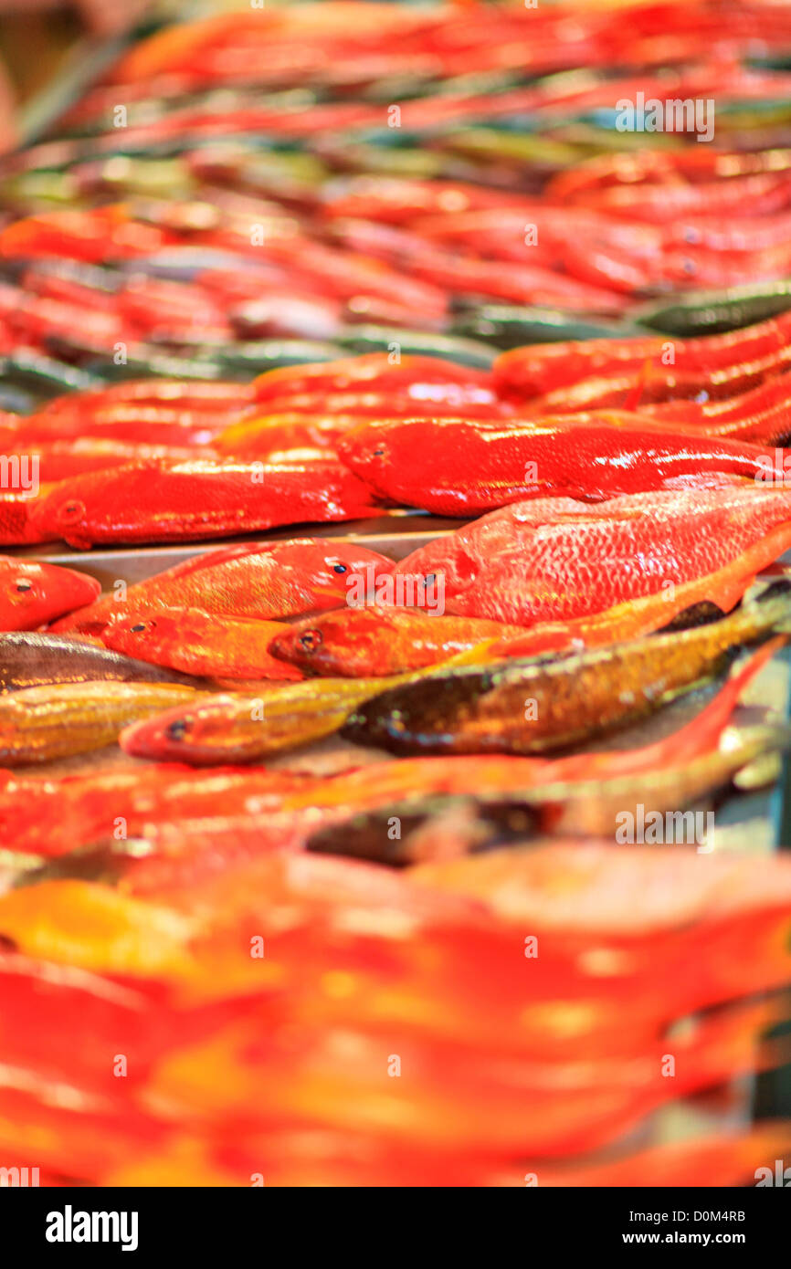 Red snappers market hi-res stock photography and images - Alamy