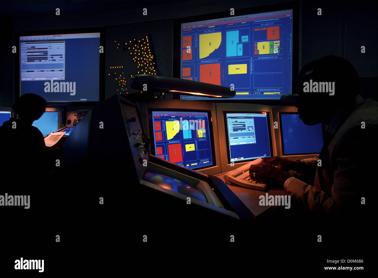 911 Emergency Communications Center Stock Photo - Alamy