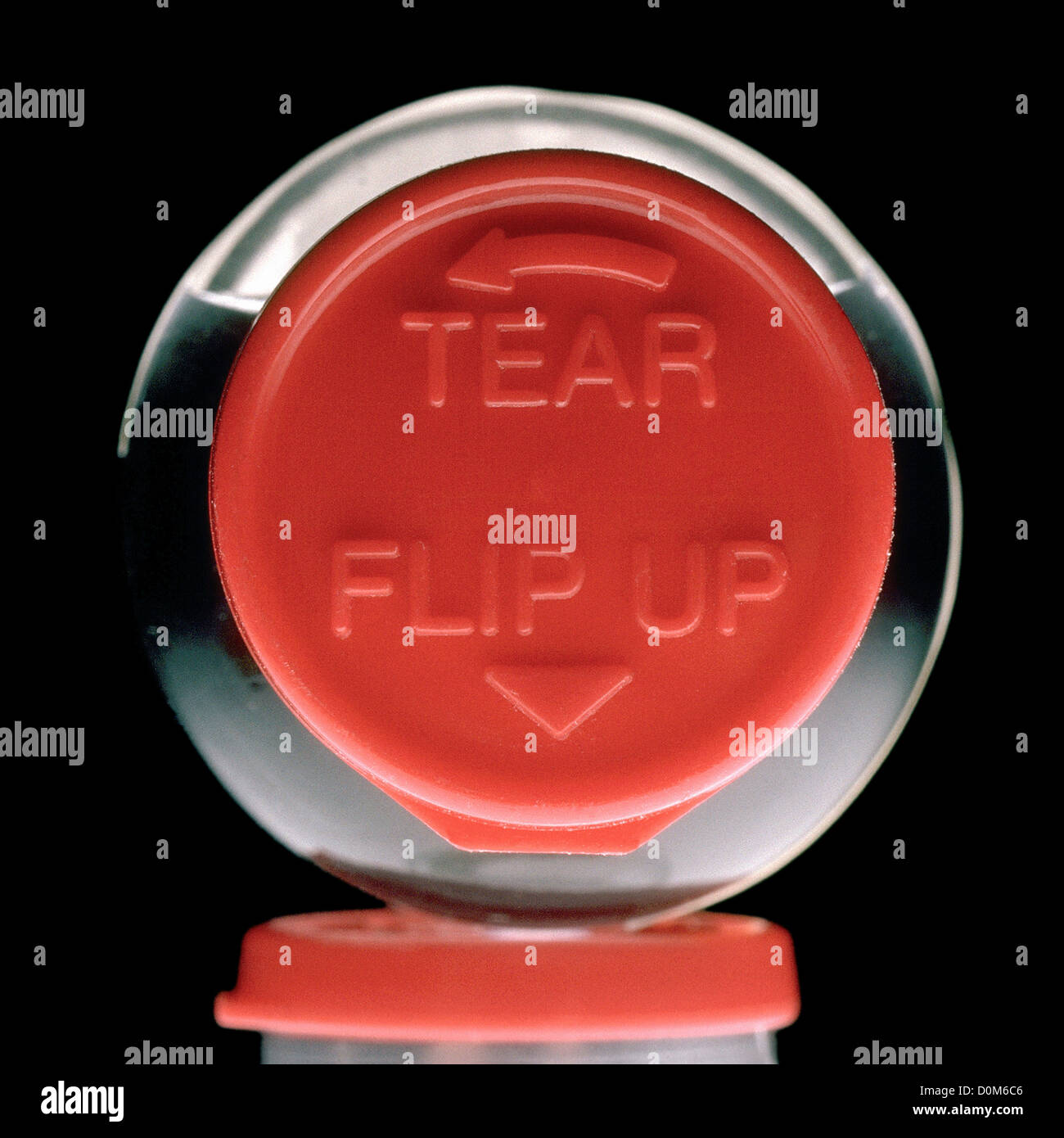 Pill Bottle Instructions Stock Photo - Alamy