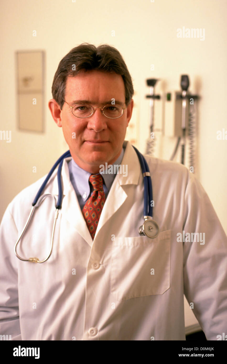 Portrait of a Physician Stock Photo - Alamy