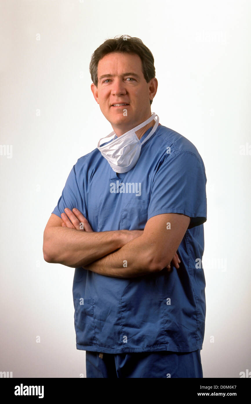 Portrait of a Surgeon Stock Photo - Alamy