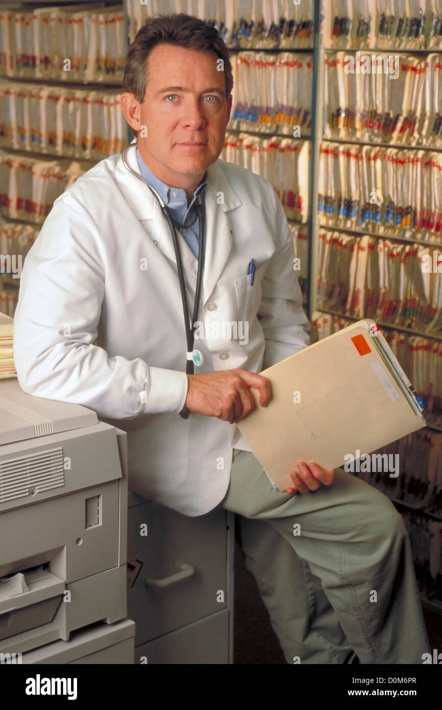 Portrait of a Physician Stock Photo - Alamy