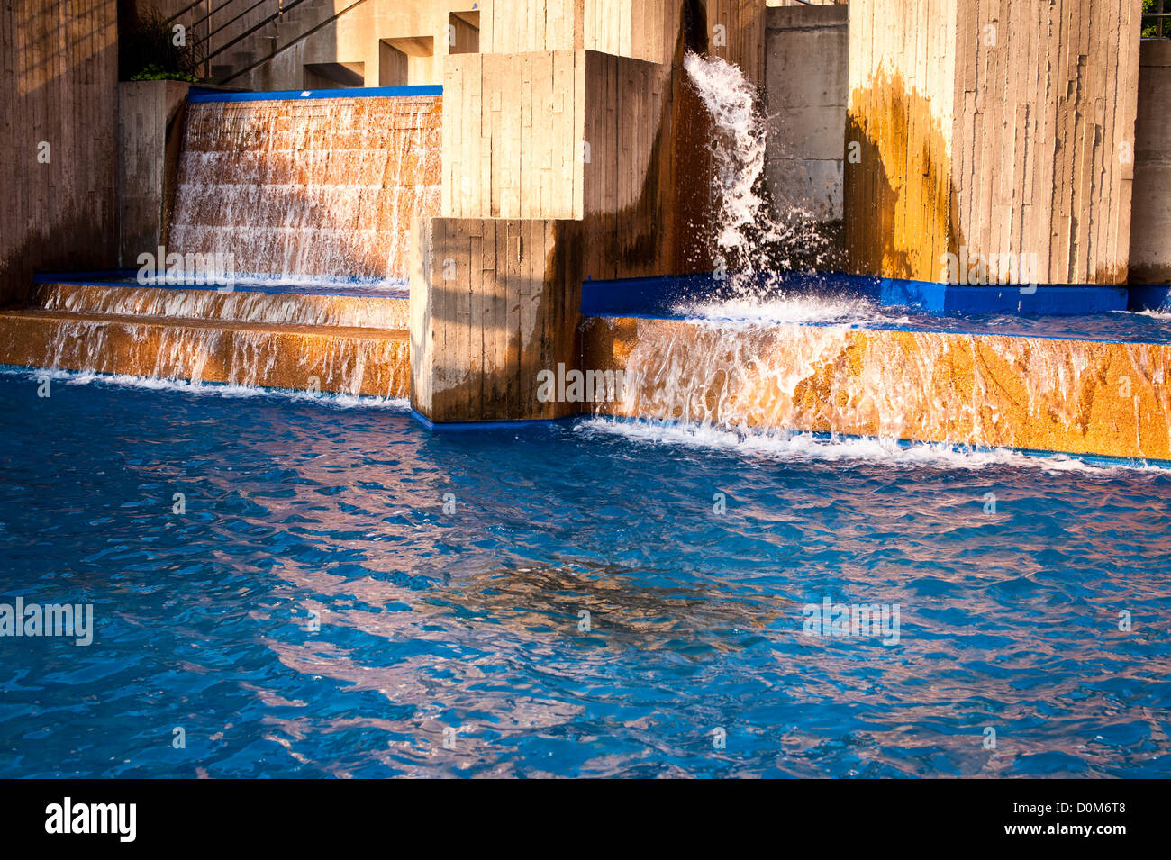 Modern water feature, Baltimore, Maryland Stock Photo - Alamy