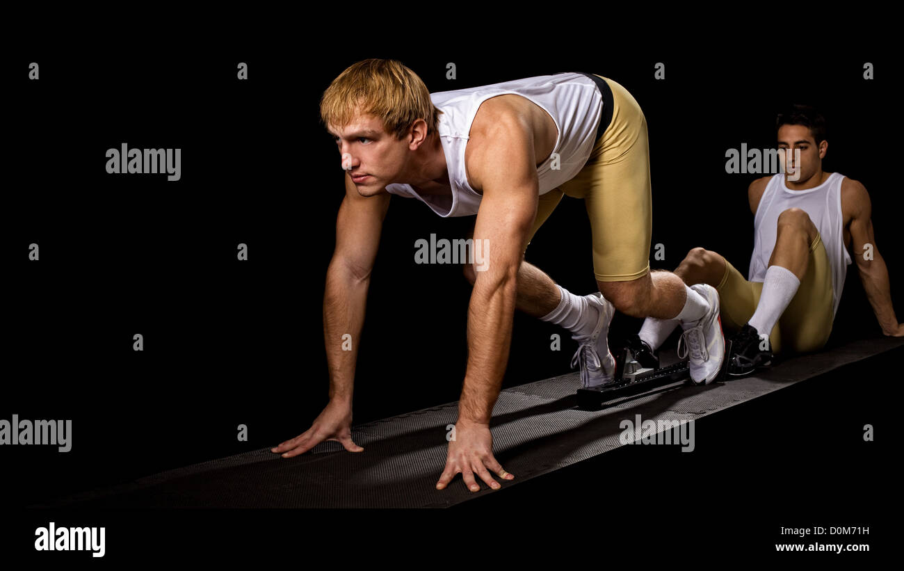 Sport athletics running action sprinting hi-res stock photography and ...