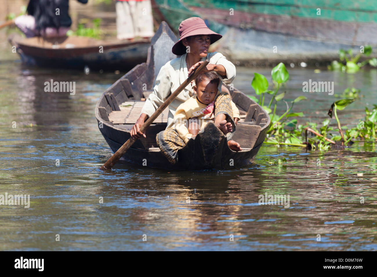 Floating fishing village Kampong Phluk in Cambodia Stock Photo - Alamy