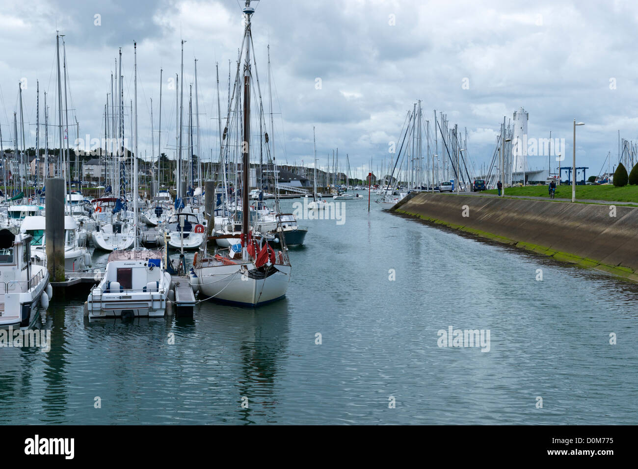 Port Crouesty marina Stock Photo - Alamy