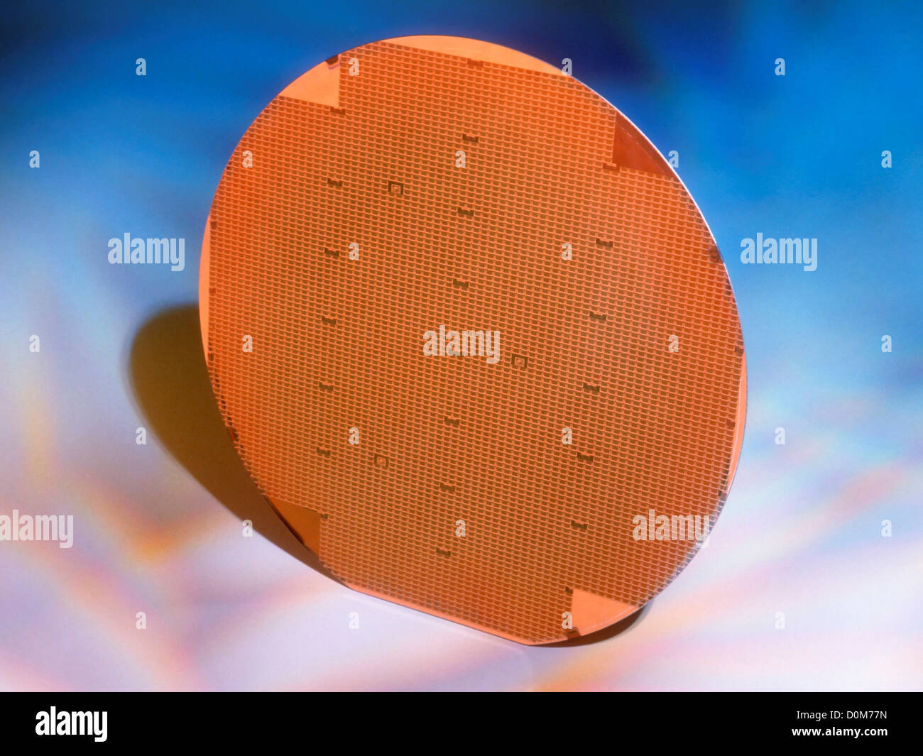 Microprocessors on Silicon Wafers Stock Photo - Alamy