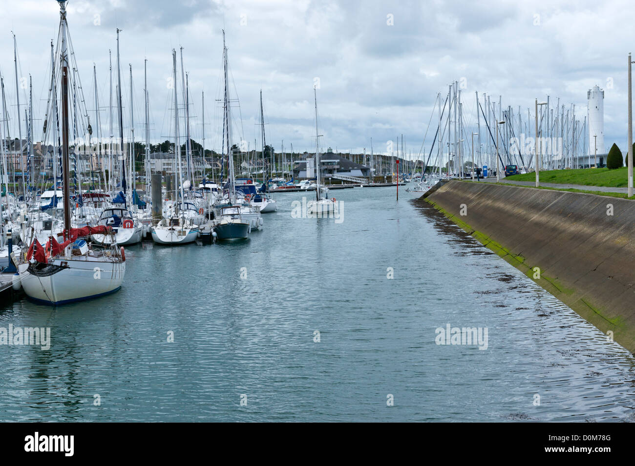 Port Crouesty marina Stock Photo - Alamy