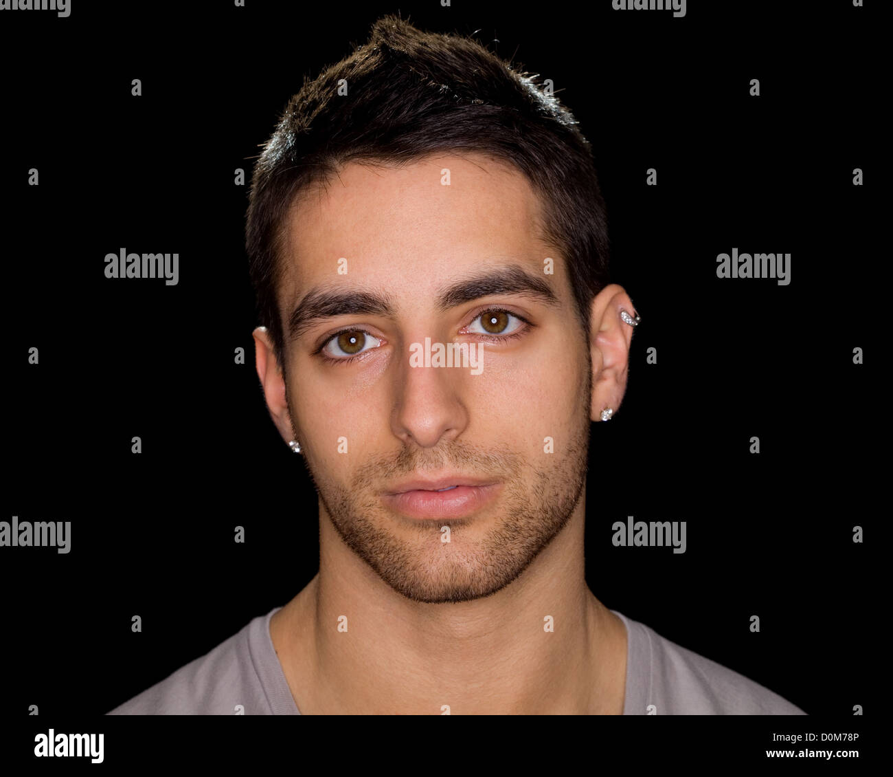 Athletic headshot head shot hi-res stock photography and images - Alamy