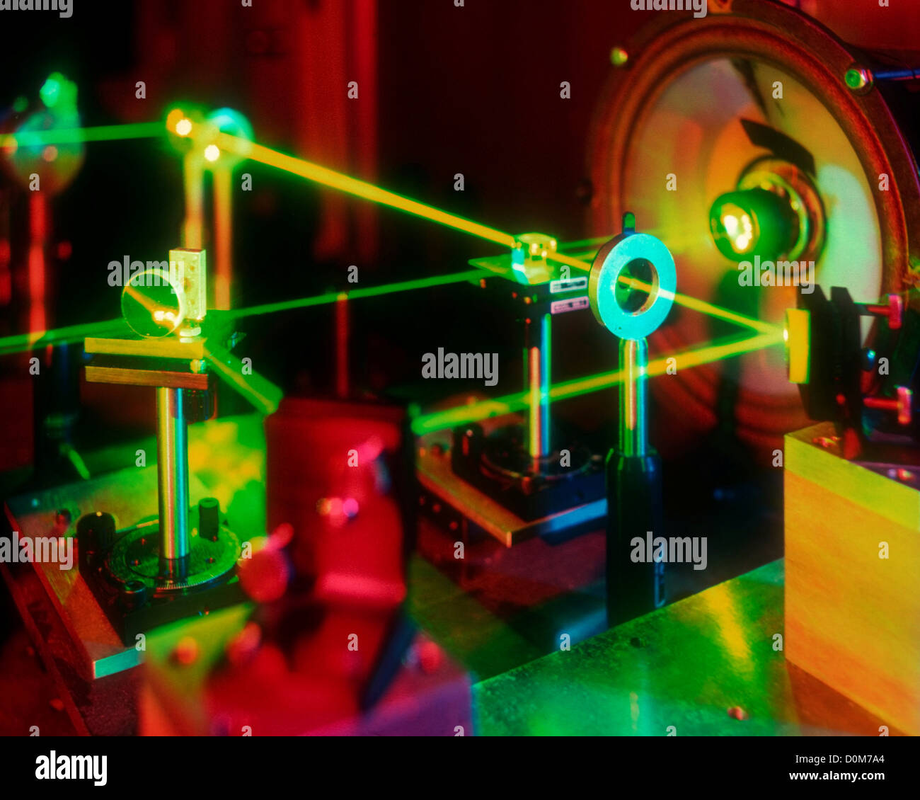 Using Lasers in Research Stock Photo - Alamy