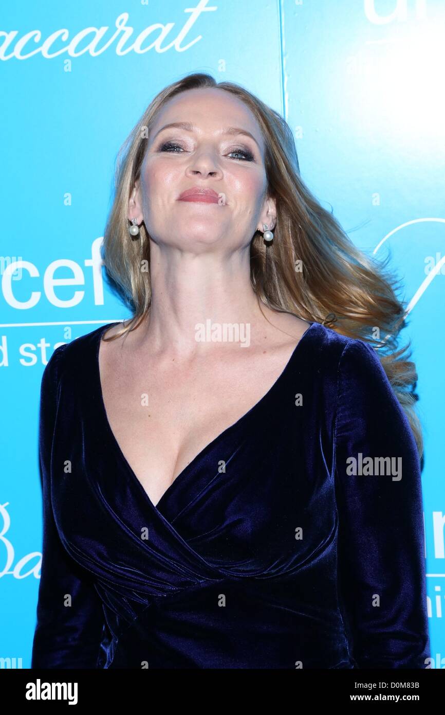 Uma Thurman at arrivals for The Eighth Annual UNICEF Snowflake Ball ...
