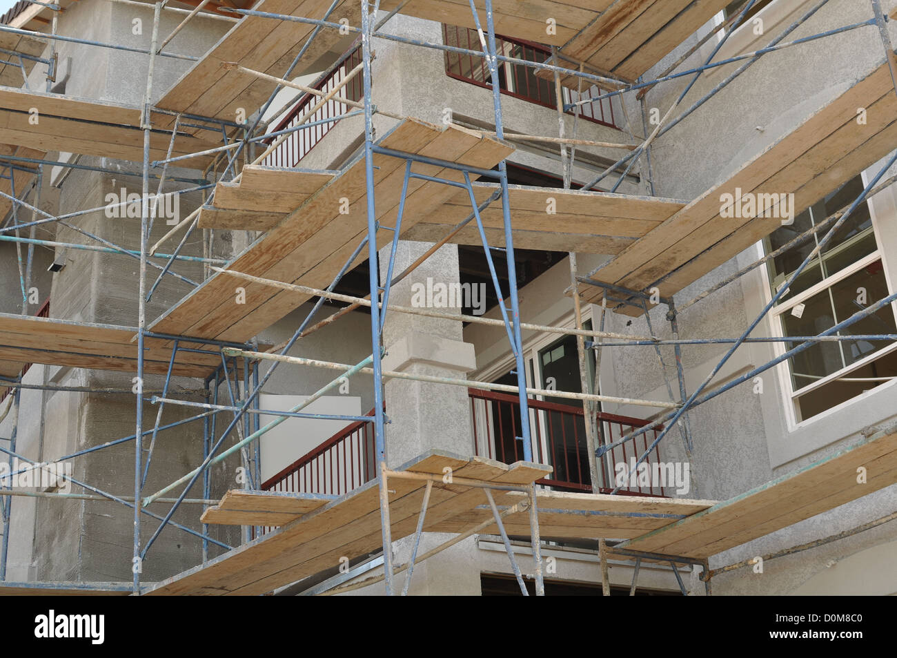 Modern Apartment Building under Construction Stock Photo - Alamy
