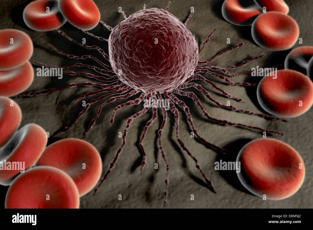 Microscopic styled view of a stem cell Stock Photo - Alamy