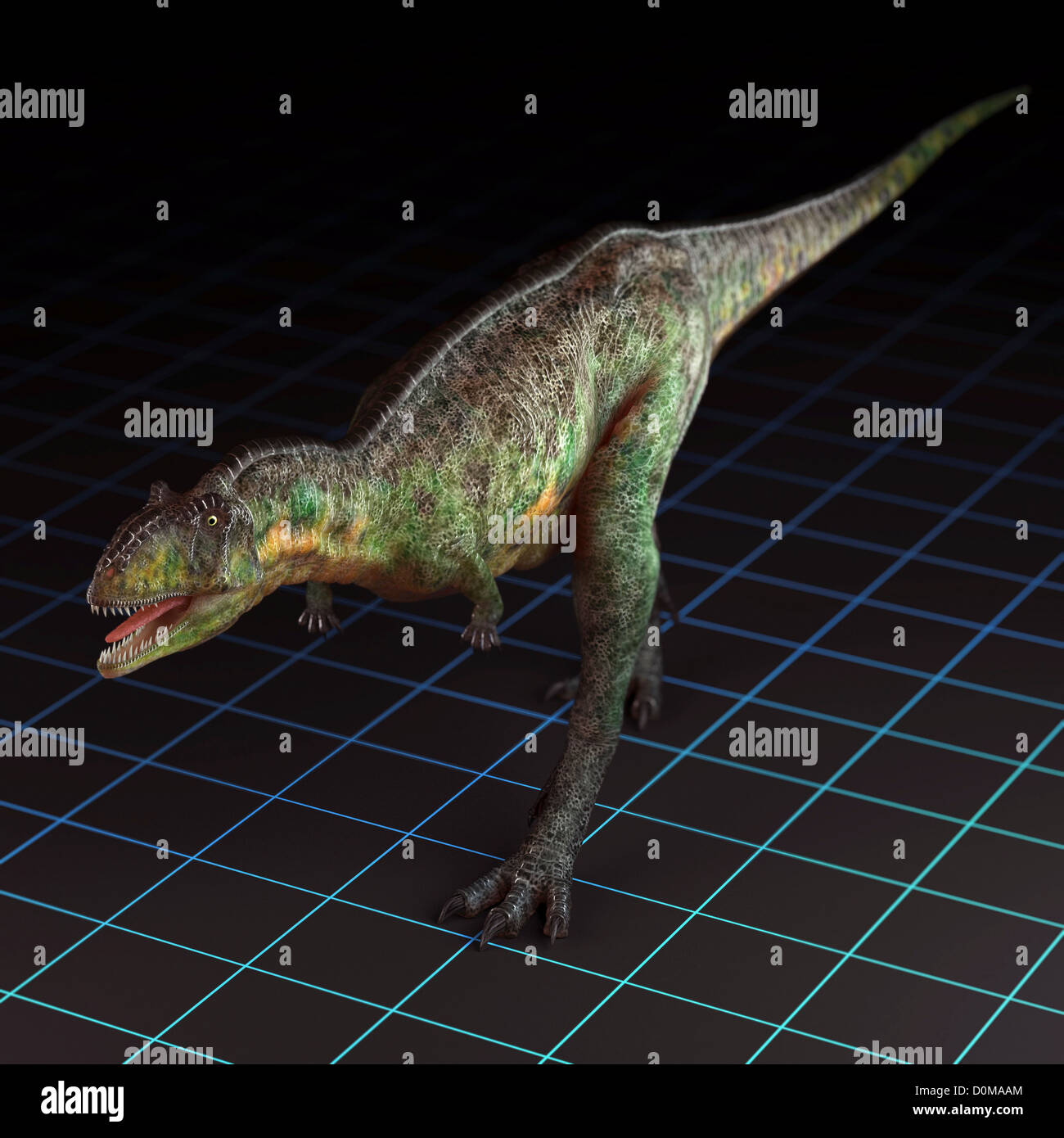 Model of a Aucasaurus dinosaur Stock Photo - Alamy