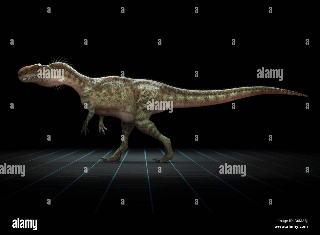 Model of a Monolophosaurus dinosaur Stock Photo - Alamy