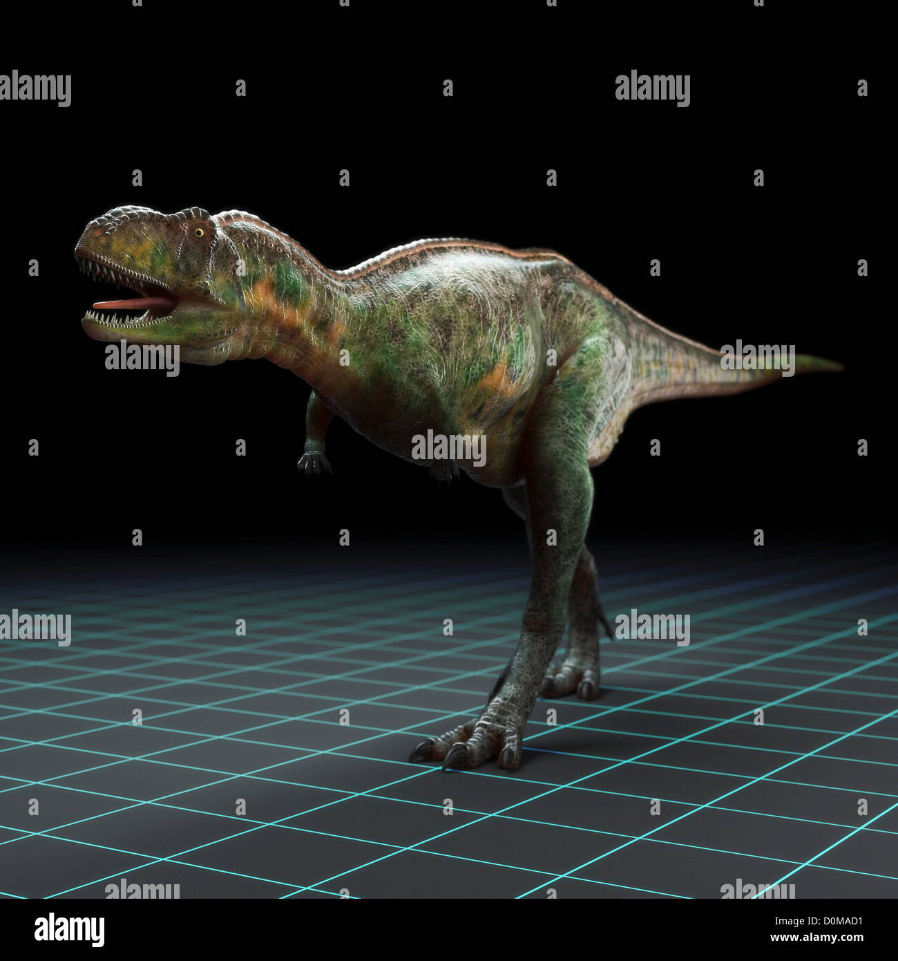 Model of a Aucasaurus dinosaur Stock Photo - Alamy