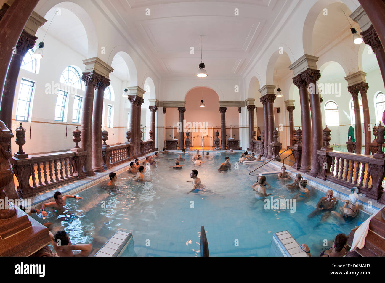 Roman baths in budapest hi-res stock photography and images - Alamy