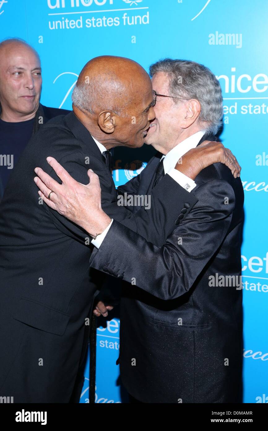 Harry Belafonte, Tony Bennett at arrivals for The Eighth Annual UNICEF ...