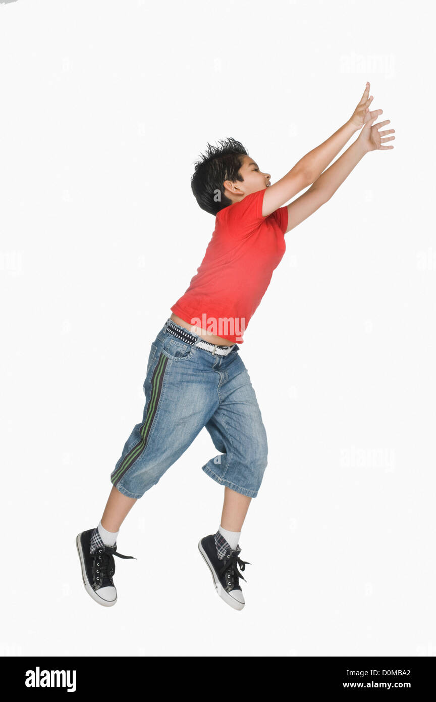 Person with arms raised Cut Out Stock Images & Pictures - Alamy