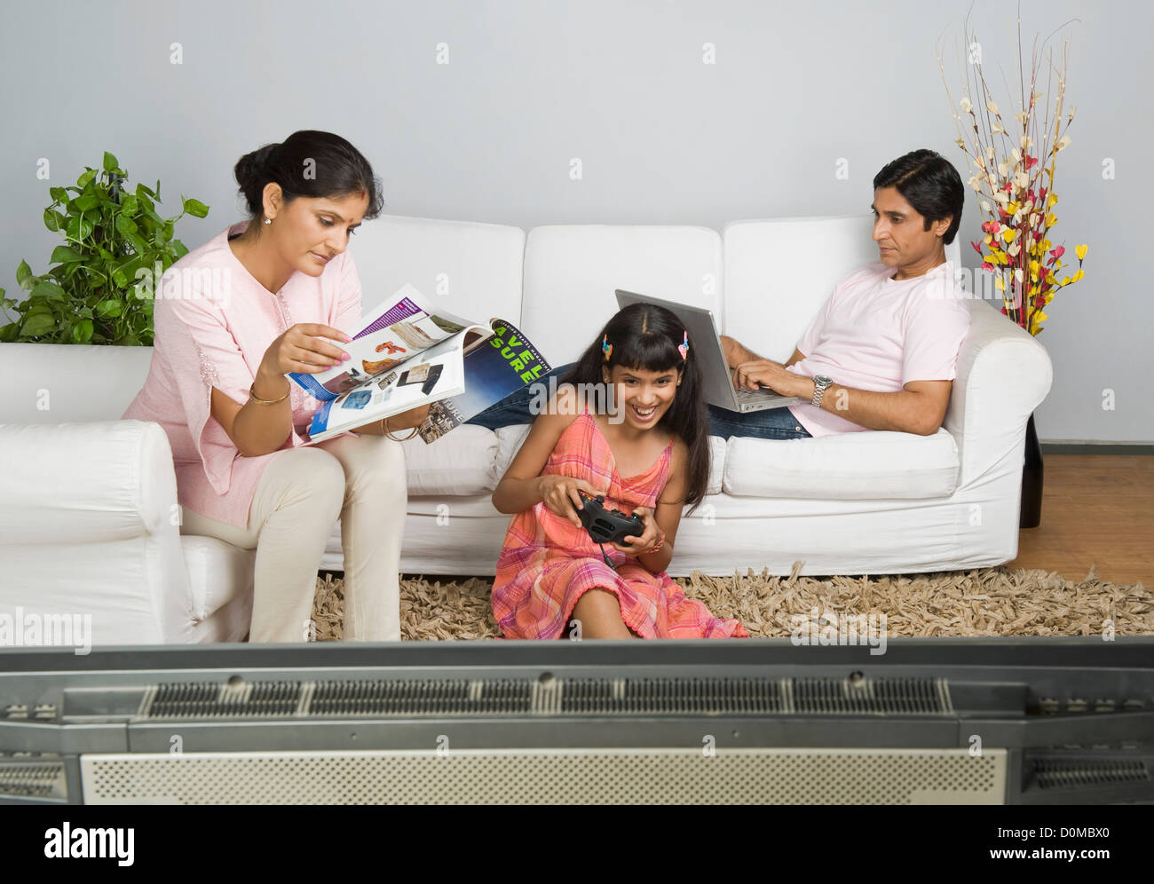 Family different activities hi-res stock photography and images - Alamy