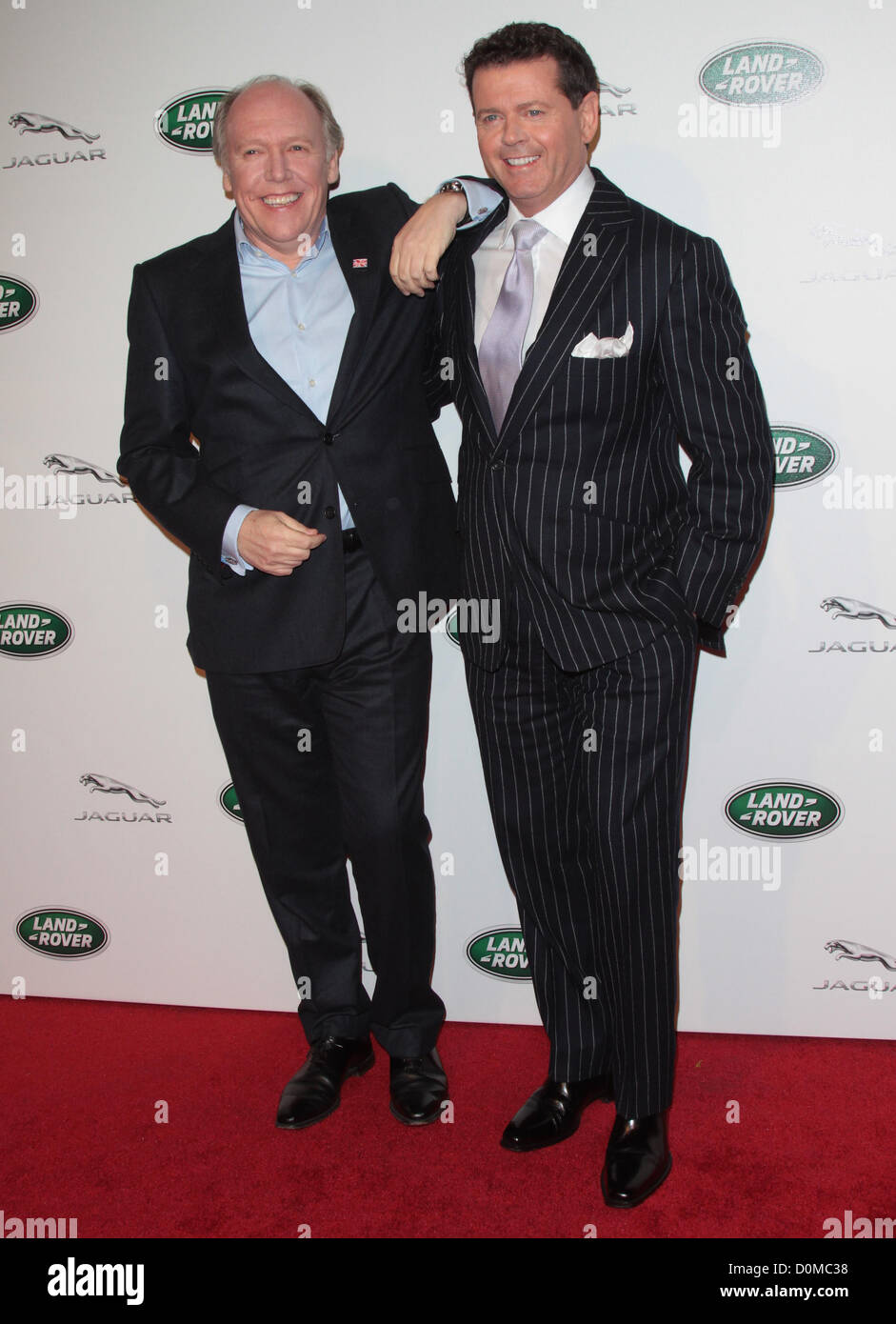 IAN CALLUM GERRY MCGOVERN JAGUAR AND LAND ROVER UNVEIL TWO NEW CARS LOS ...