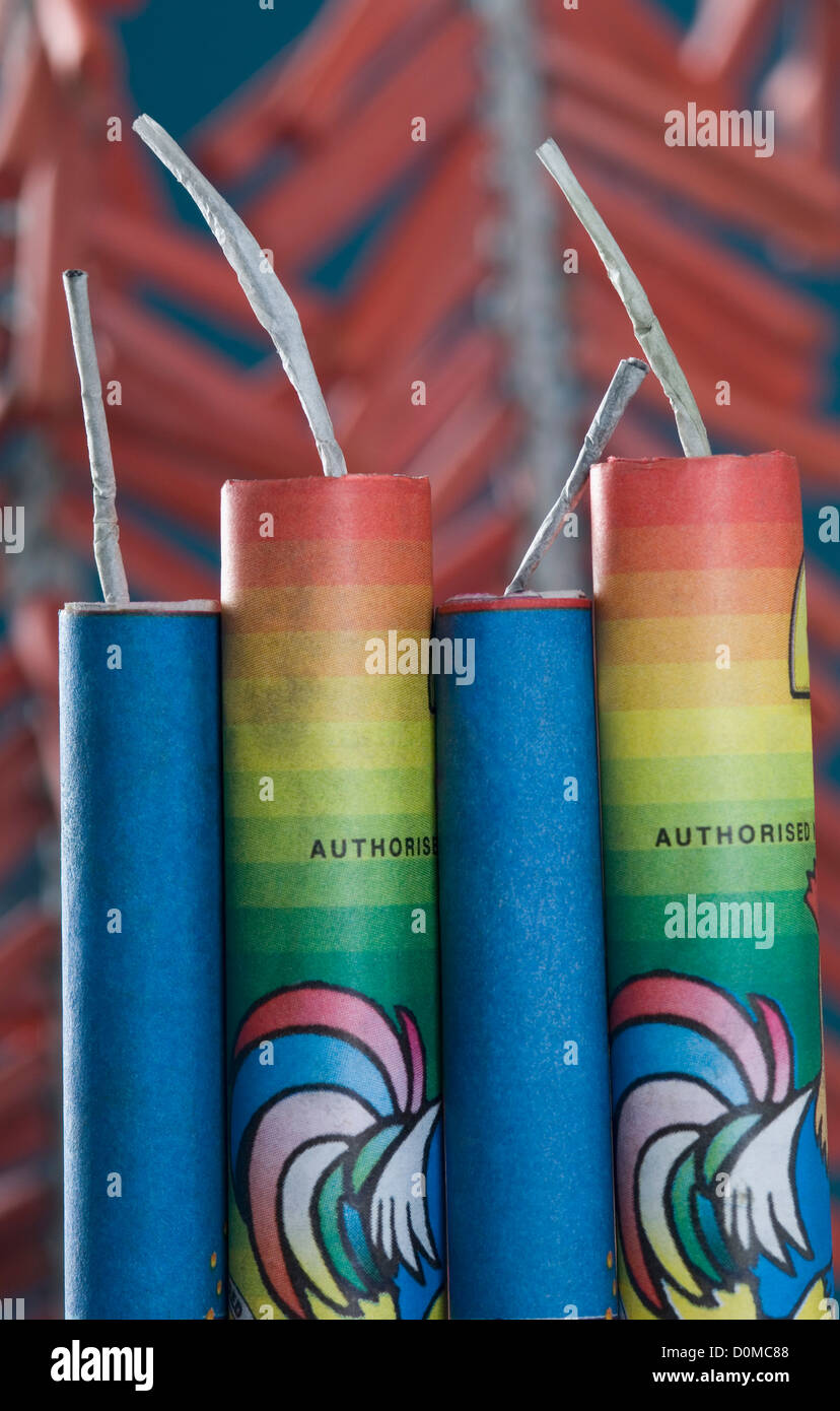 Close-up of firecrackers Stock Photo - Alamy