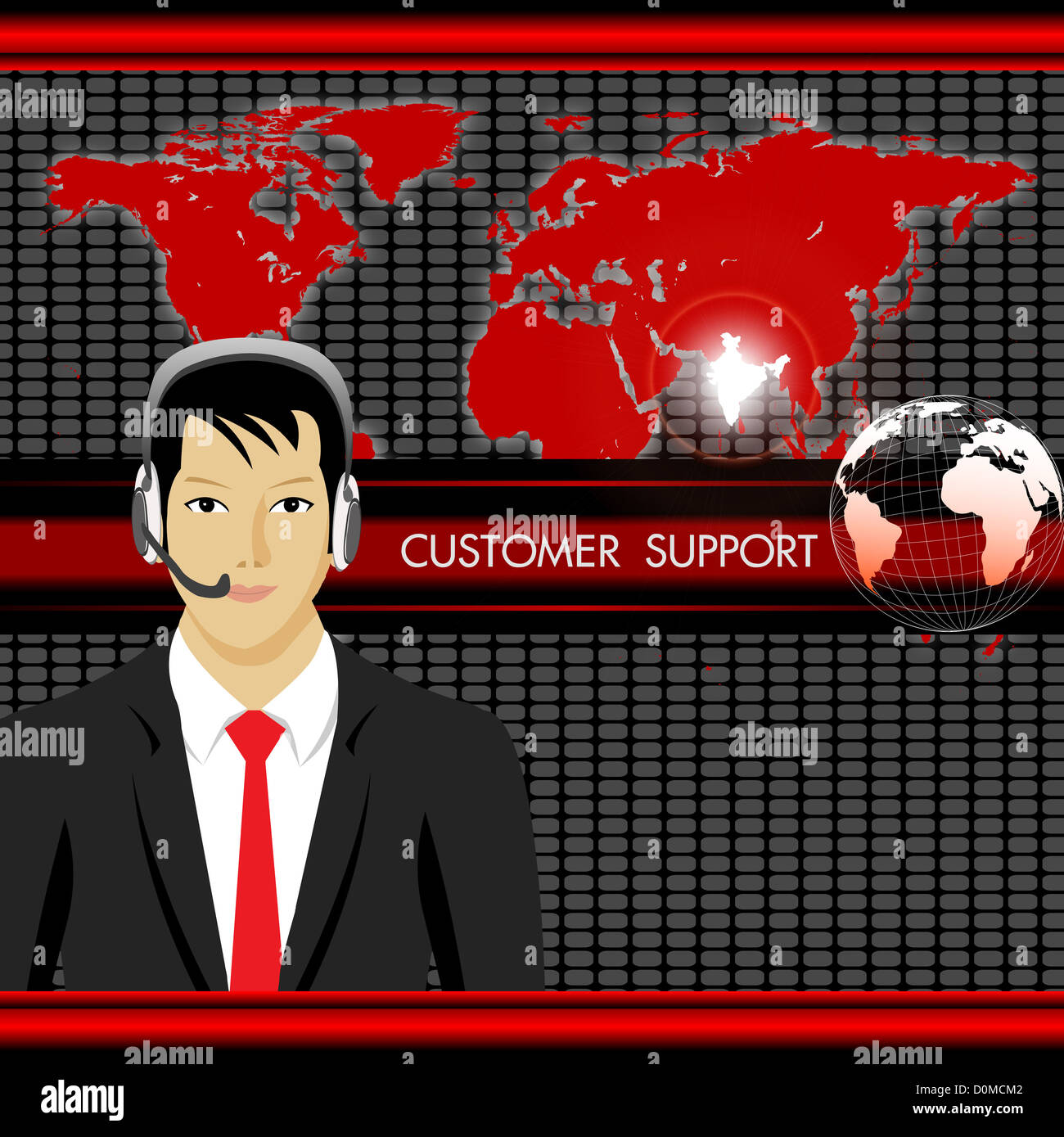 India highlighted on world map hi-res stock photography and images - Alamy