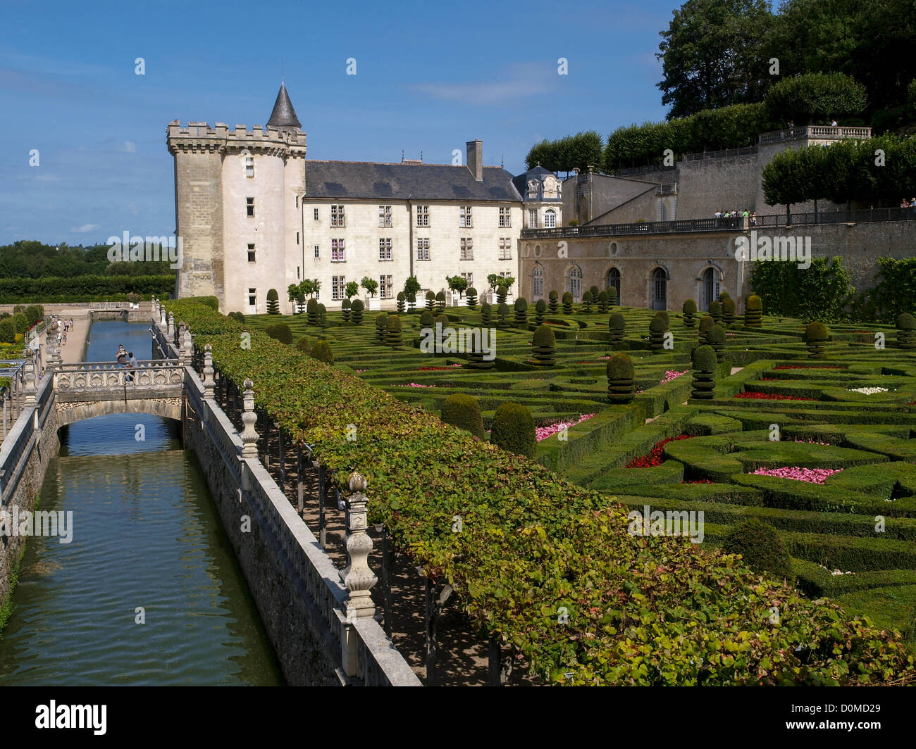 Jardins chateau de villandry hi-res stock photography and images - Alamy