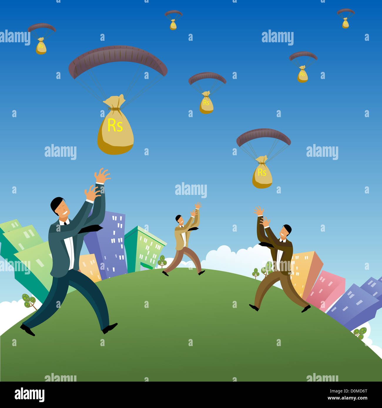 Catching rain bag hi-res stock photography and images - Alamy