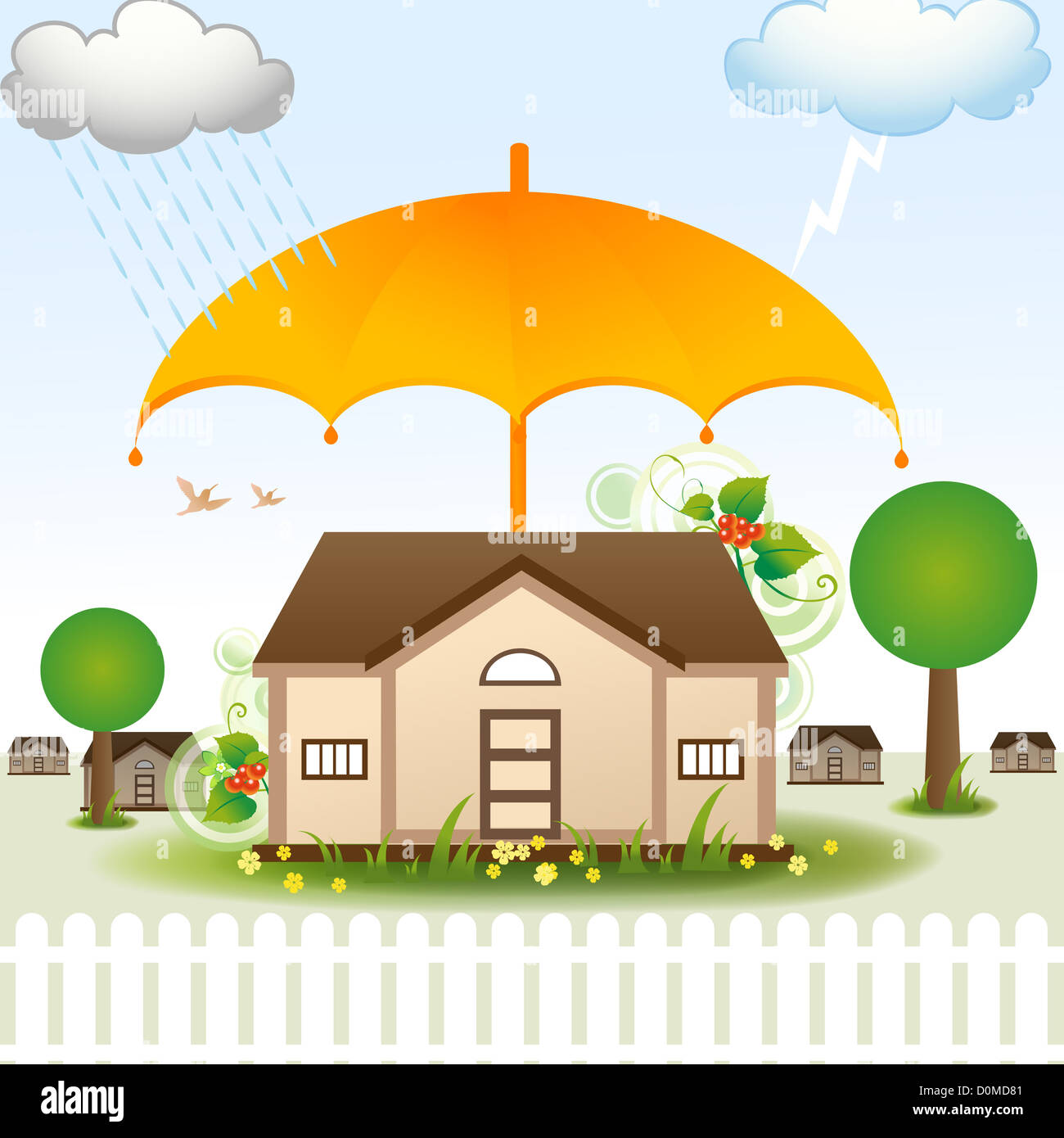 Residential lightning protection hi-res stock photography and images ...