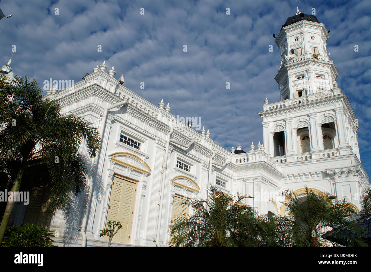 Sultan Abu Bakar state mosque, Johor Baru, Malaysia Stock Photo - Alamy