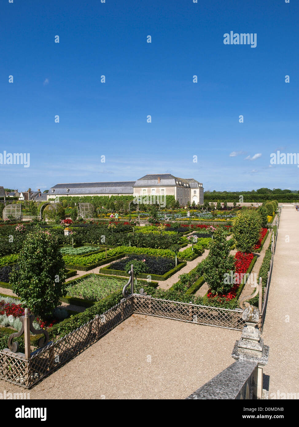 Jardins chateau de villandry hi-res stock photography and images - Alamy