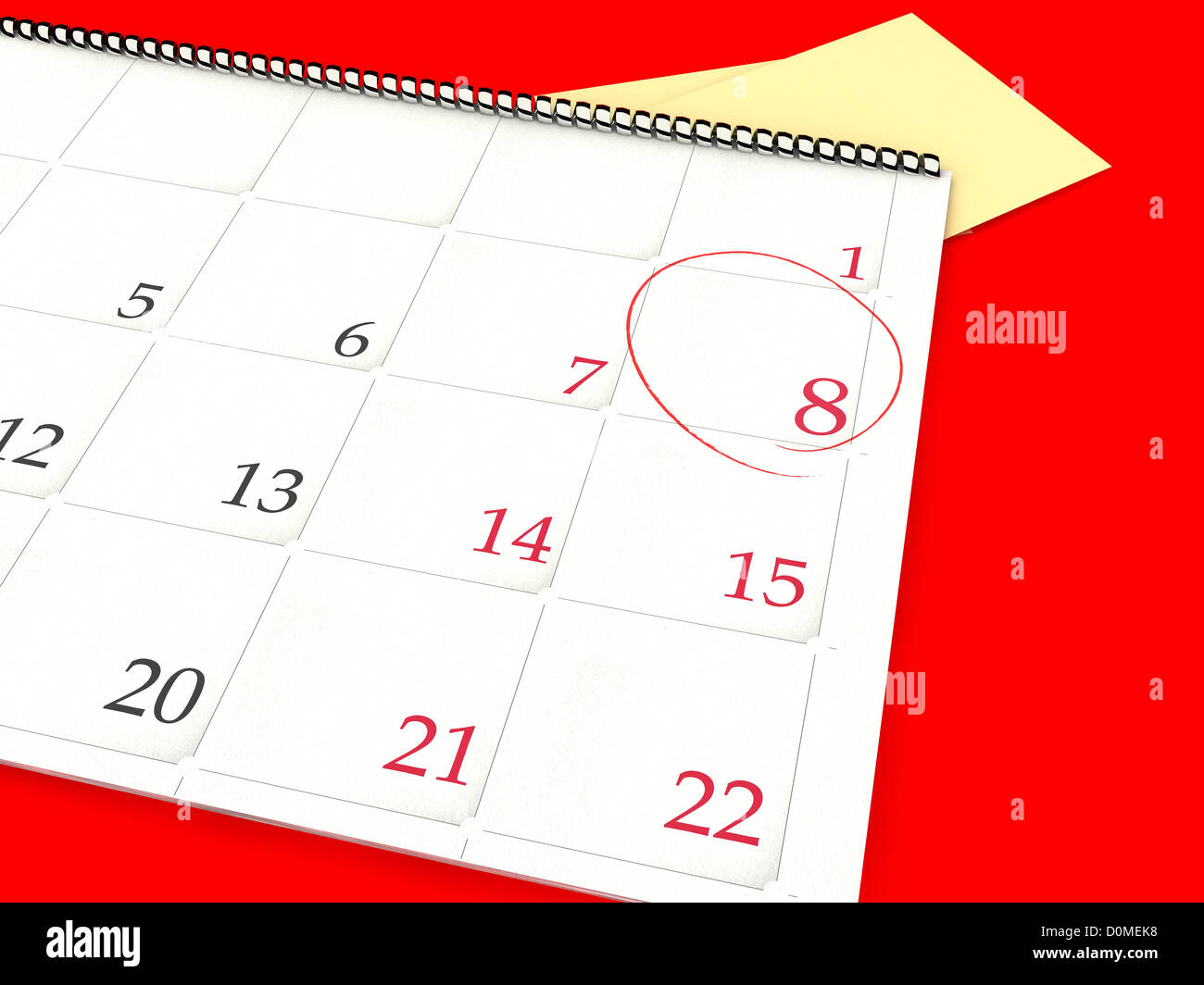 Calendar grid hi-res stock photography and images - Alamy