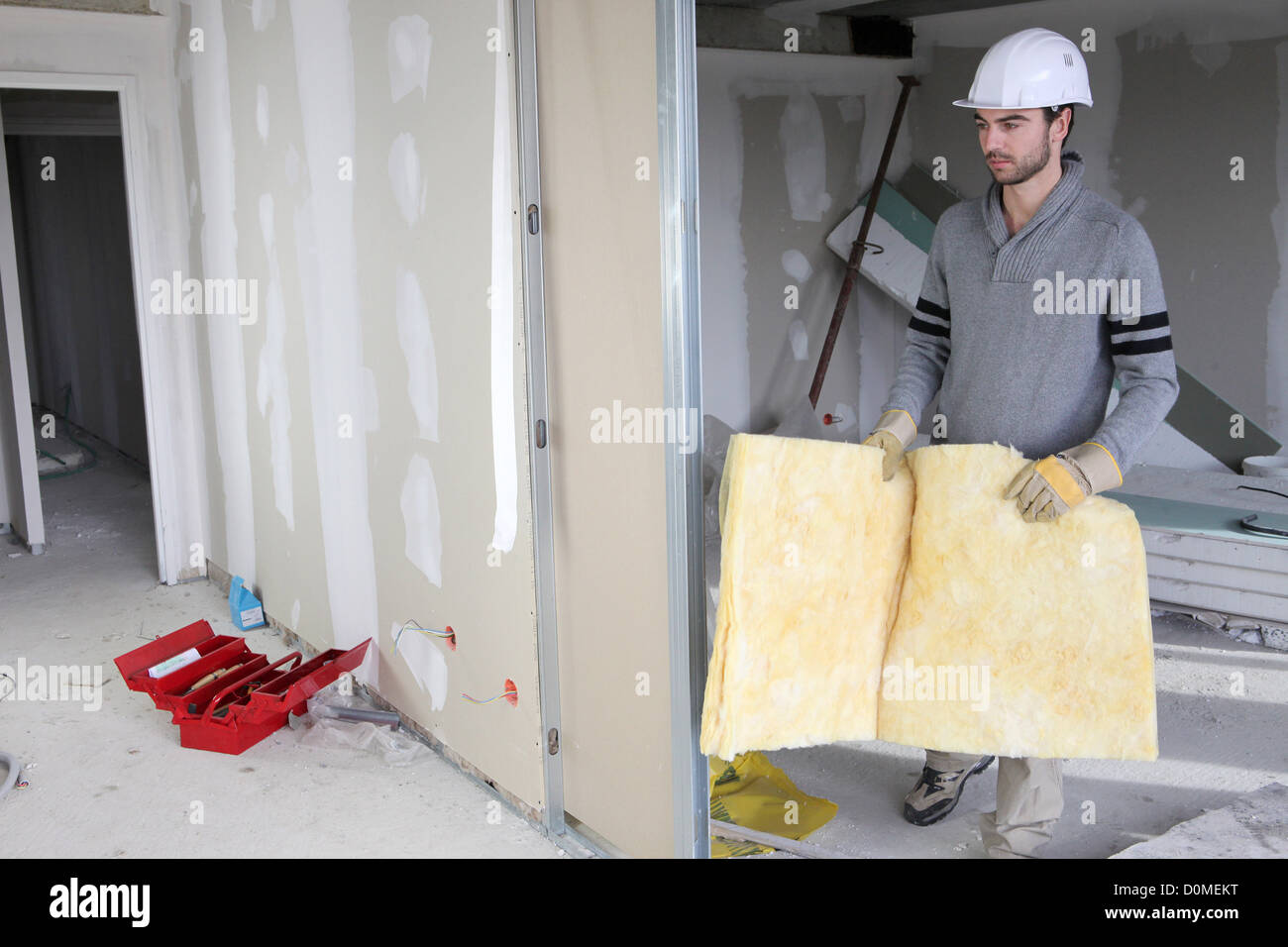 Drywall partition hi-res stock photography and images - Alamy
