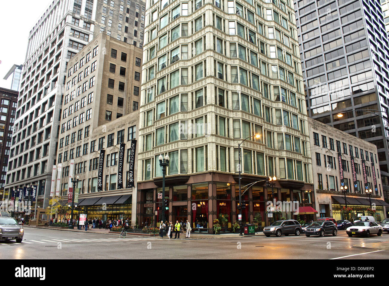 Chicago Skyline Building architecture Stock Photo - Alamy
