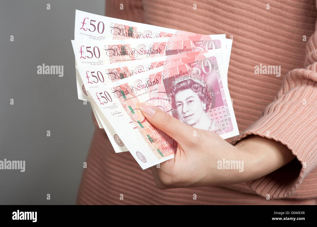 Fifty Pound Notes Fan High Resolution Stock Photography and Images - Alamy