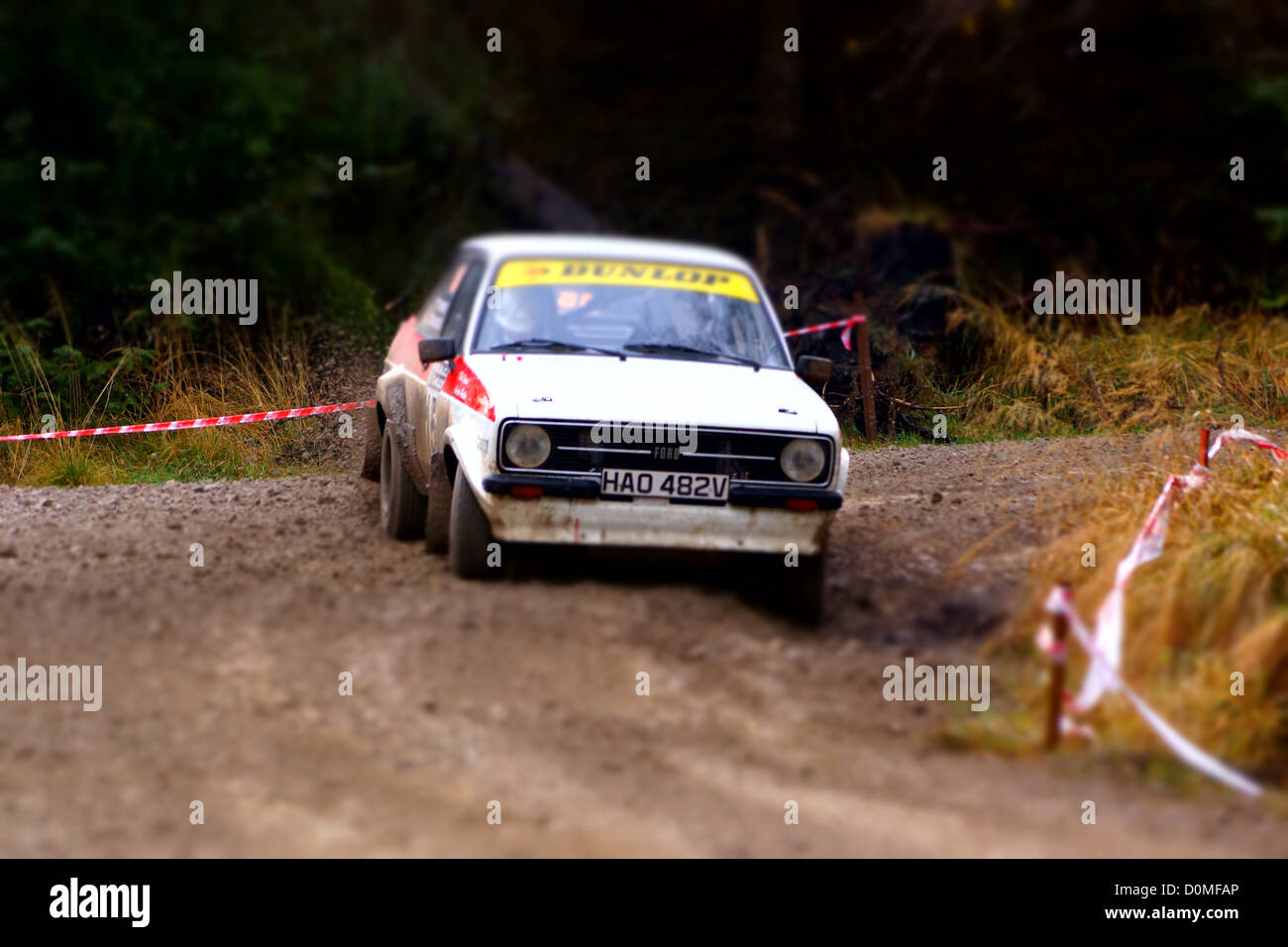 Pickering, North Yorkshire, UK. The Roger Albert Clark Rally 2012 Stock ...