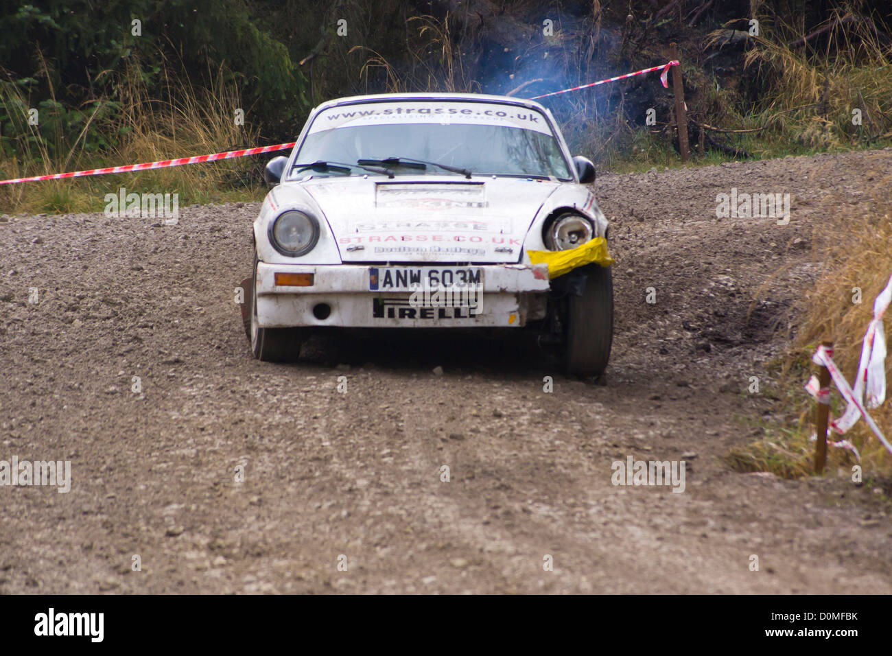 Pickering, North Yorkshire, UK. The Roger Albert Clark Rally 2012 Stock ...