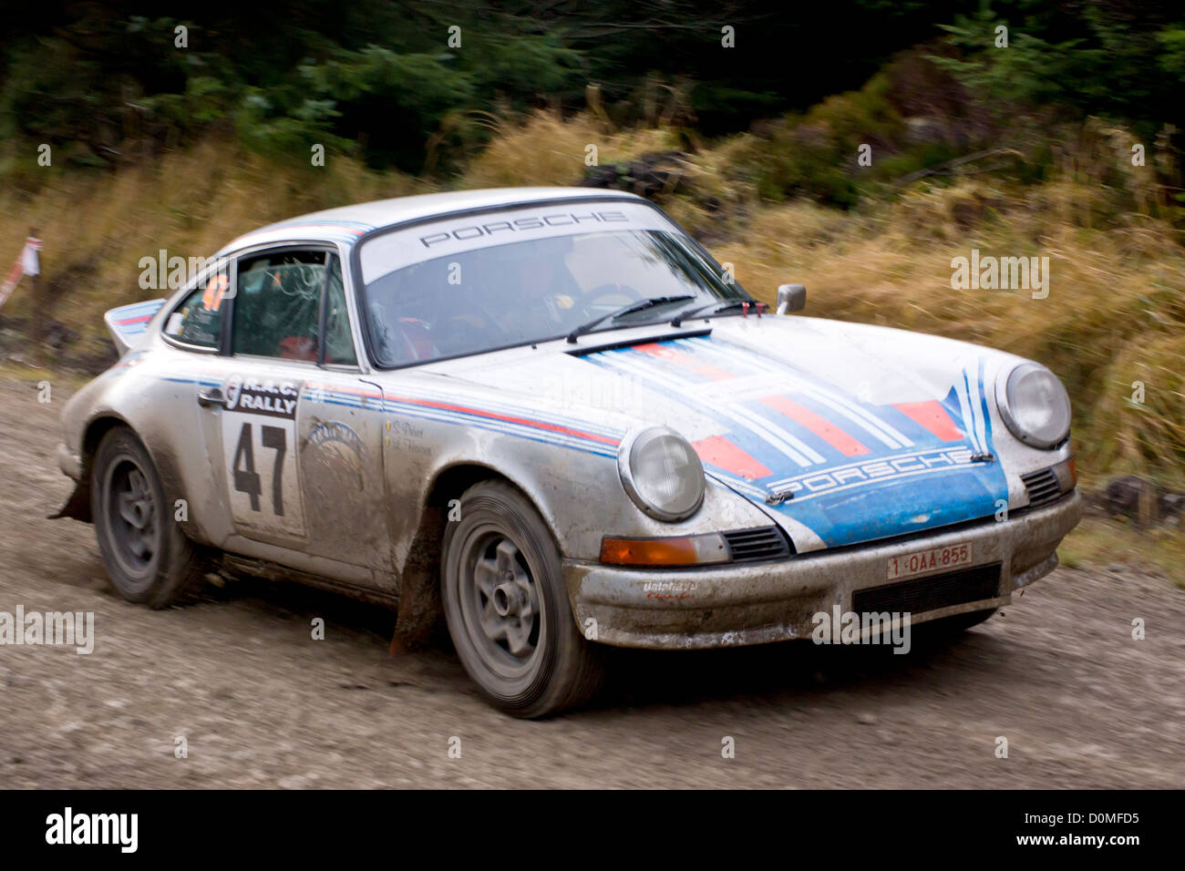 Pickering, North Yorkshire, UK. The Roger Albert Clark Rally 2012 Stock ...