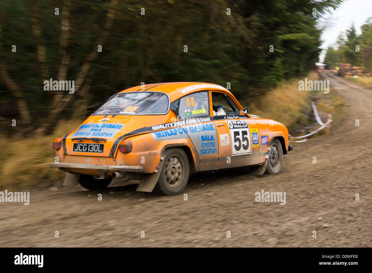 Pickering, North Yorkshire, UK. The Roger Albert Clark Rally 2012 Stock ...