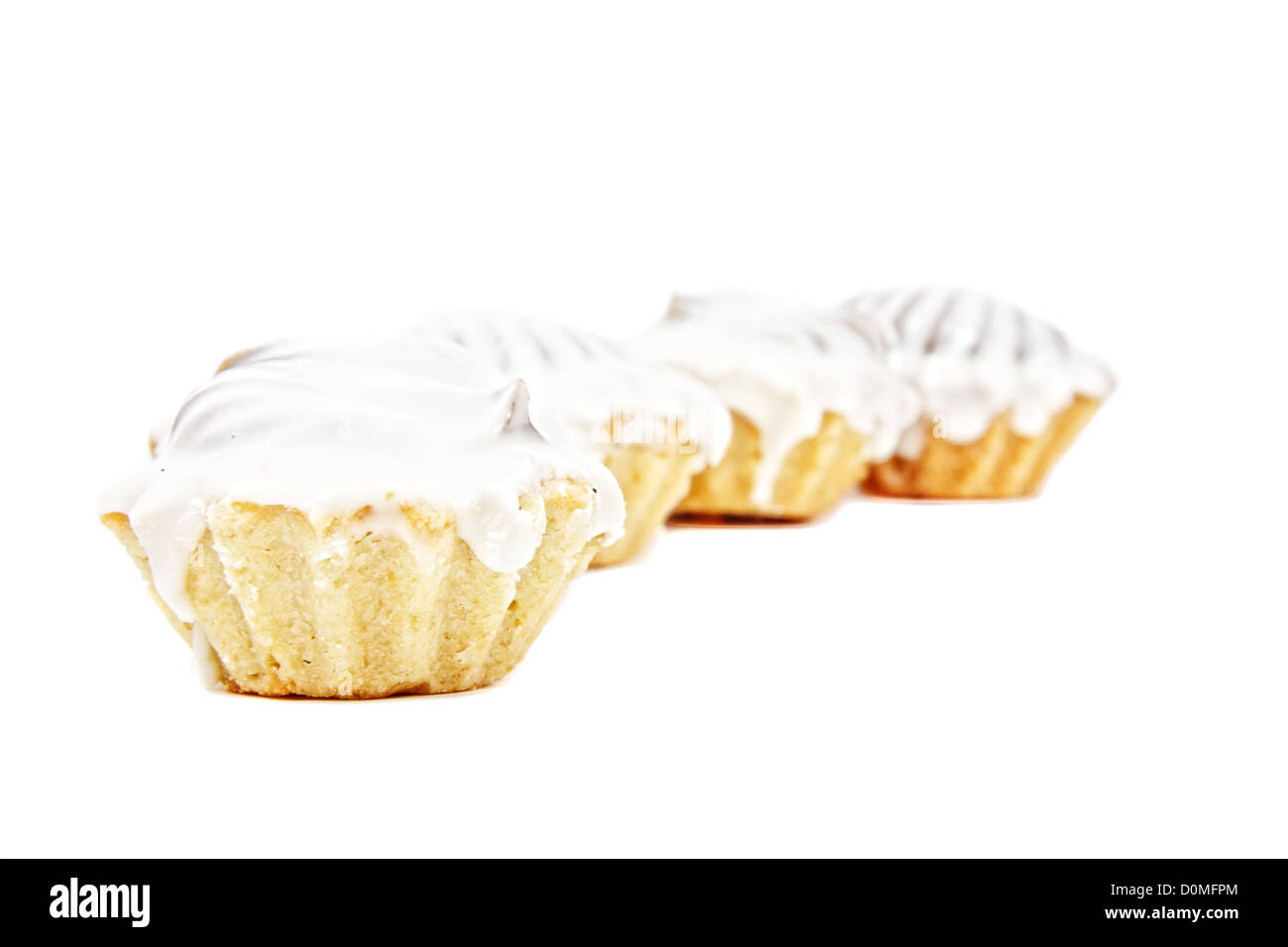 Row of muffins Stock Photo - Alamy
