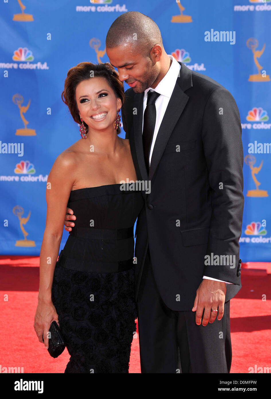 Eva Longoria Parker and Tony Parker 62nd Primetime Emmy Awards (The ...