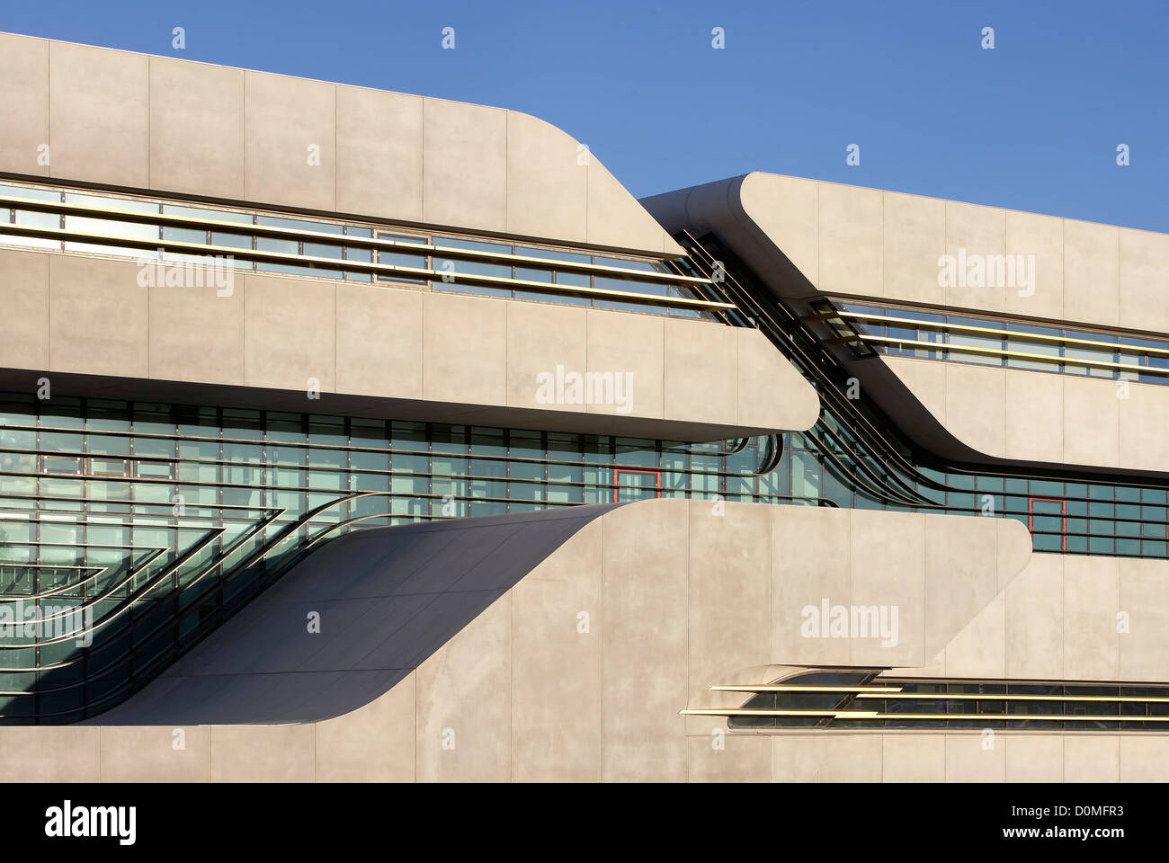 Pierresvives Building, Montpellier, France. Architect: Zaha Hadid ...