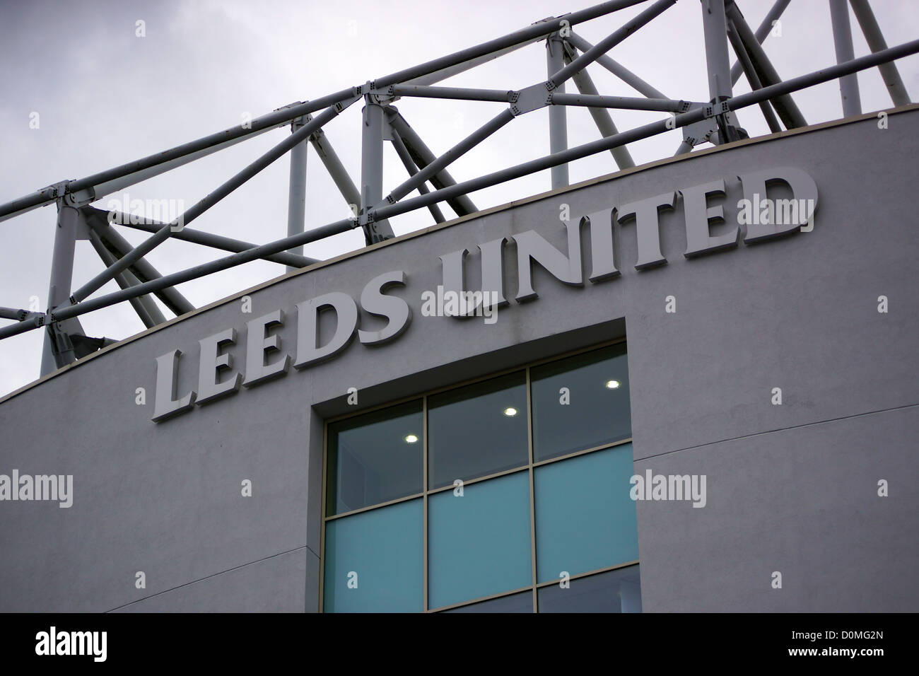 Leeds United Elland Road football ground Stock Photo - Alamy